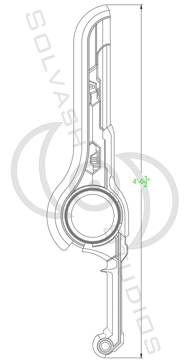 Xenoblade Chronicles: Monado Cosplay Prop Template - Etsy