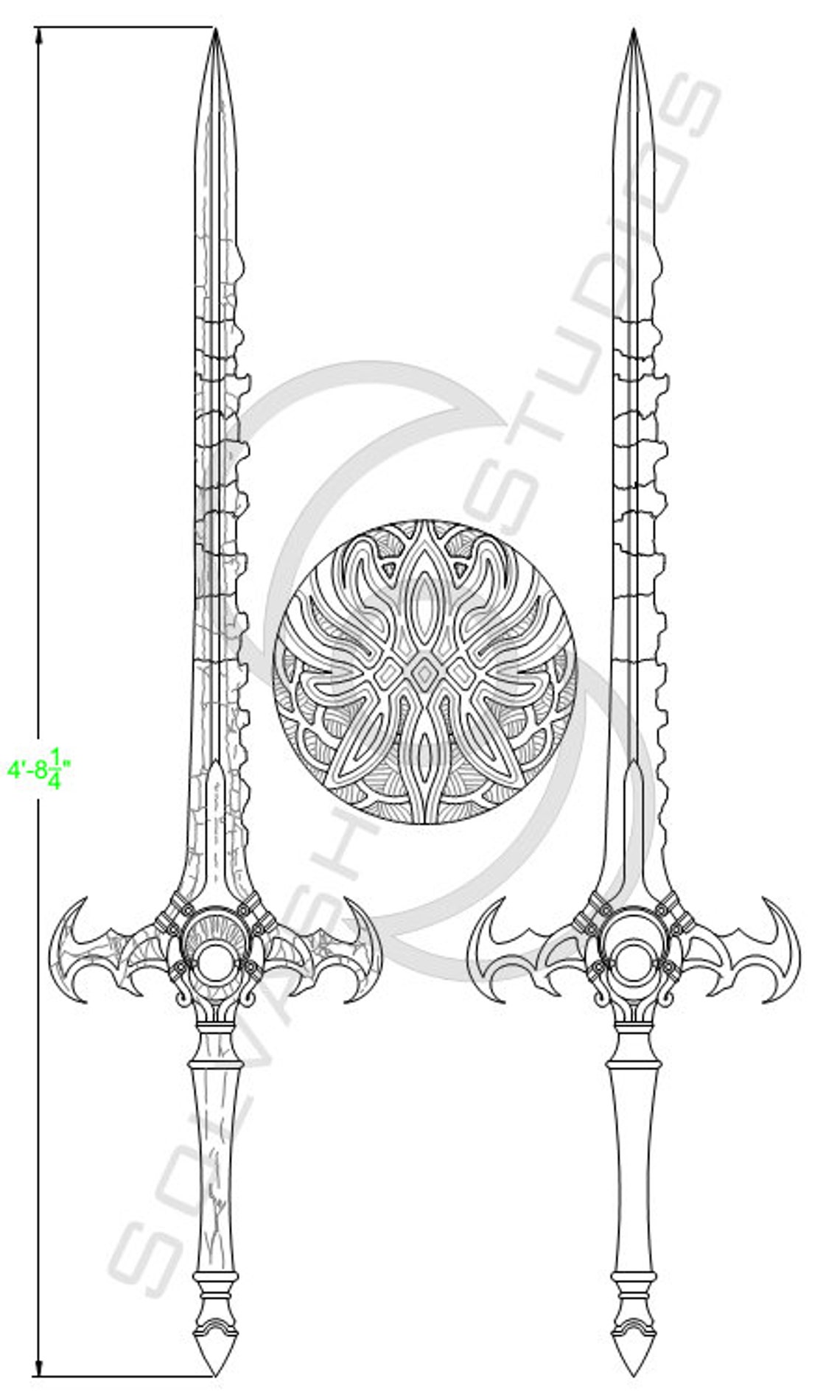 Fire Emblem Three Houses: Byleth Sword of the Creator - Cosplay Prop ...