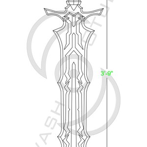 Legend of Zelda Botw: Thunderblade - Cosplay Prop Template - Etsy