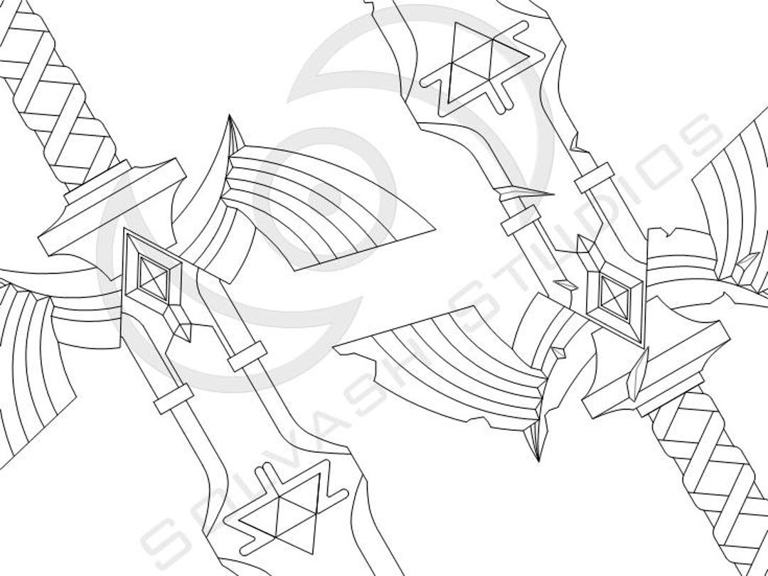 Legend of Zelda Botw: Master Sword + Damaged Master Sword + Scabbard ...