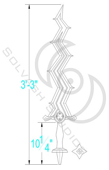 Fire Emblem Awakening: Levin Sword Cosplay Prop Template - Etsy