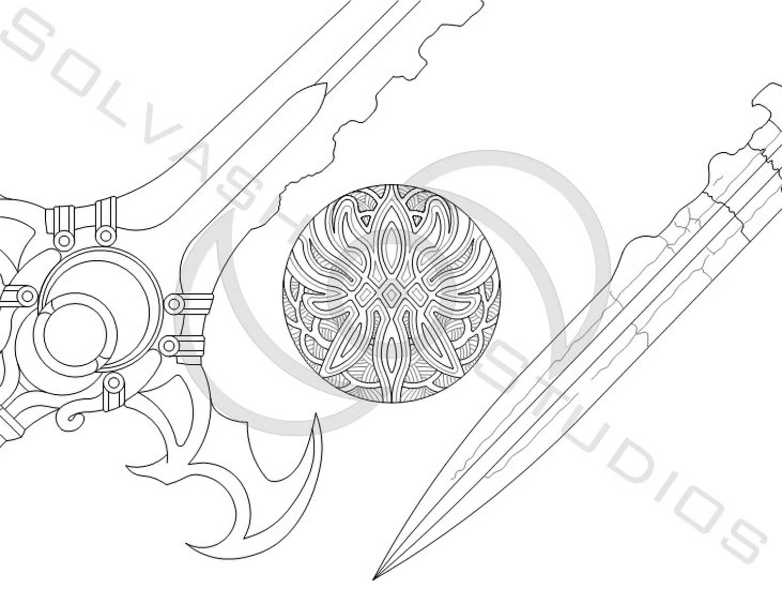 Fire Emblem Three Houses: Byleth Sword of the Creator - Cosplay Prop ...