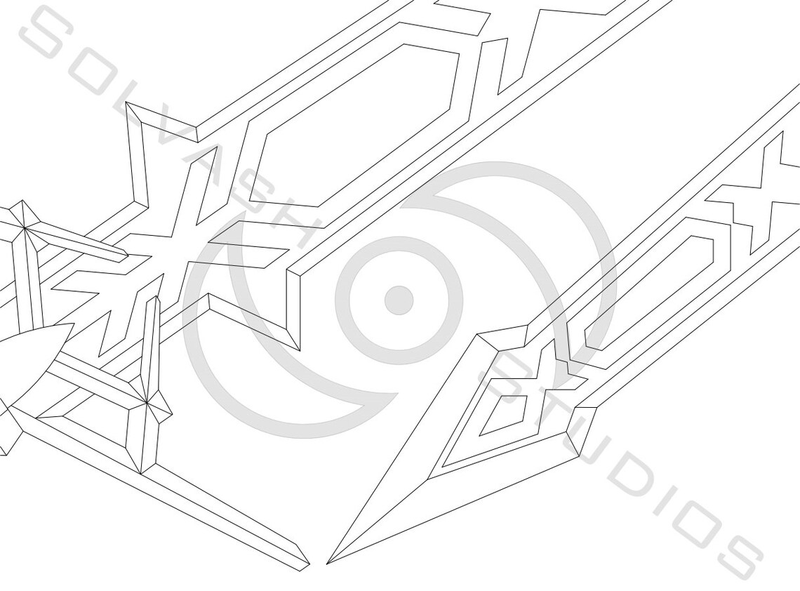 Legend of Zelda Botw: Frostblade - Cosplay Prop Template - Etsy