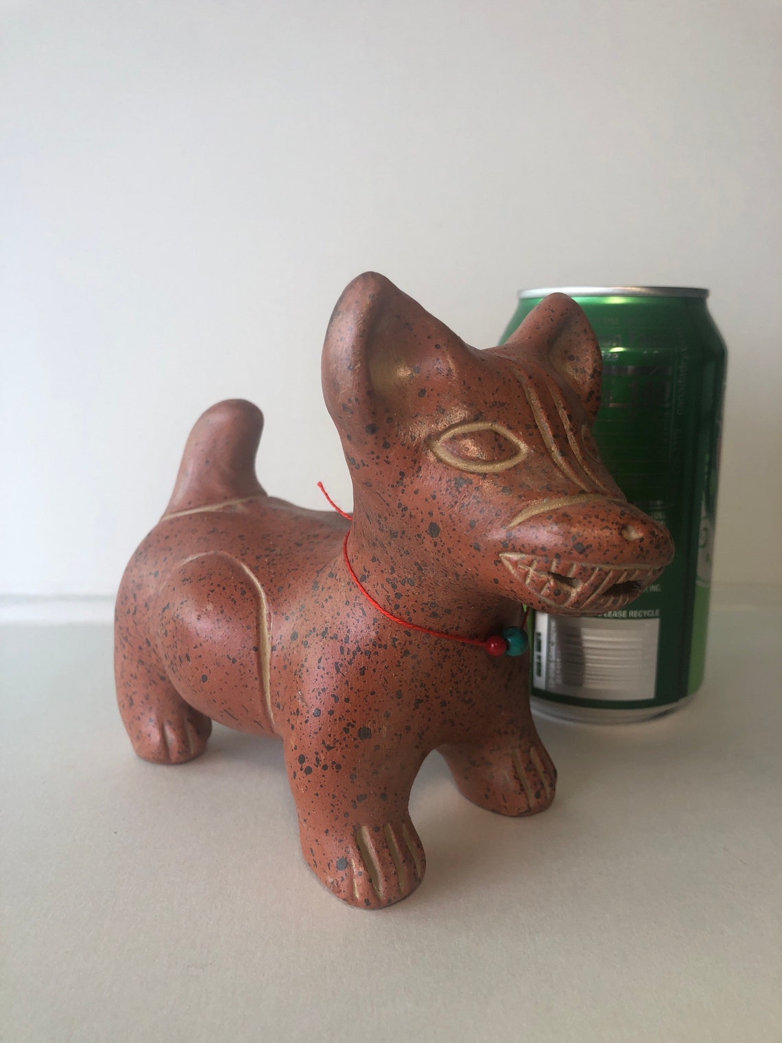 Clay Pottery Xolo Dog Xoloitzcuintle Figurine | Etsy