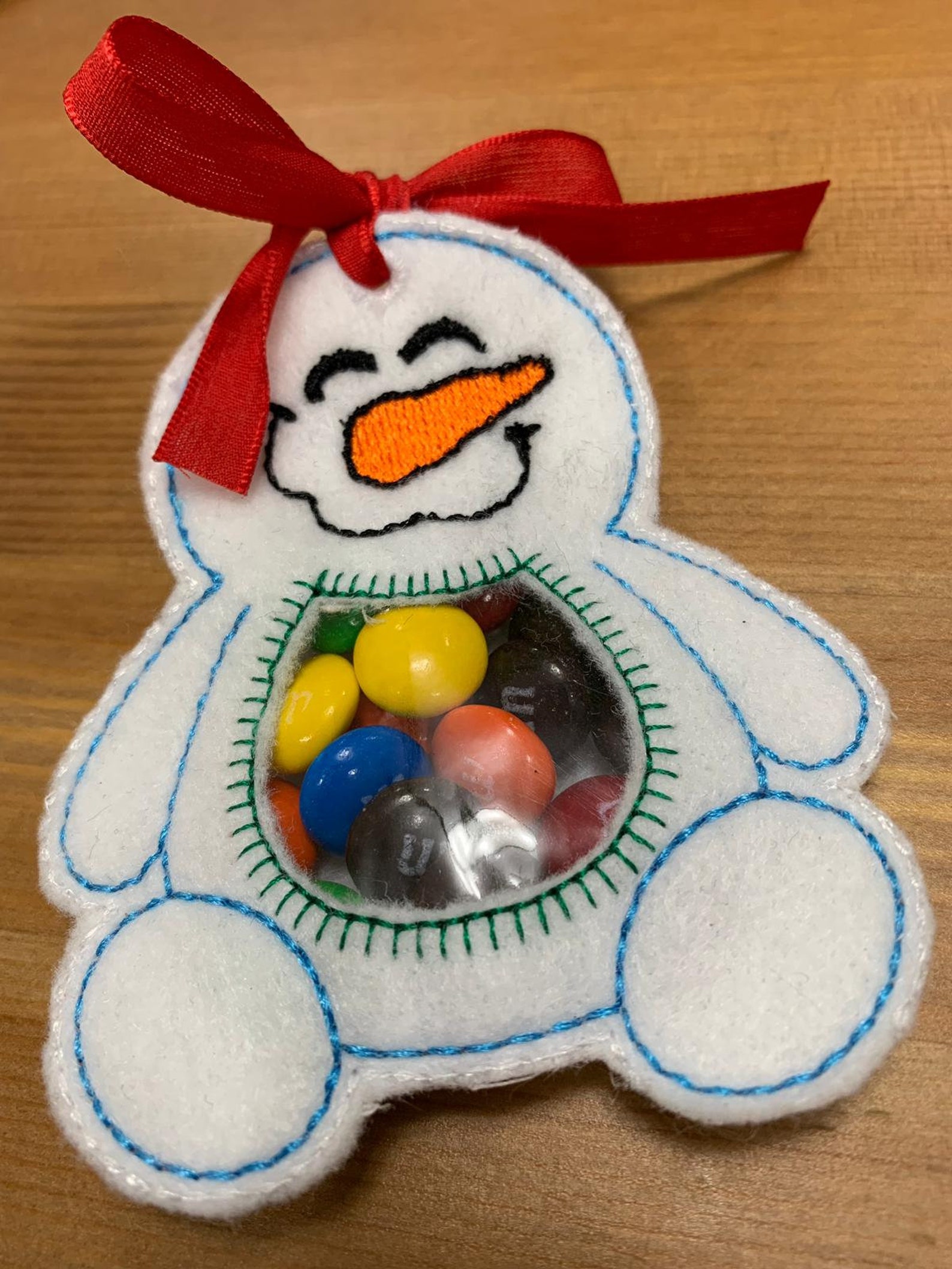 Snowman Christmas Treat Bags, Ornaments, or Stocking Stuffers - Etsy