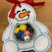 Snowman Christmas Treat Bags, Ornaments, or Stocking Stuffers - Etsy