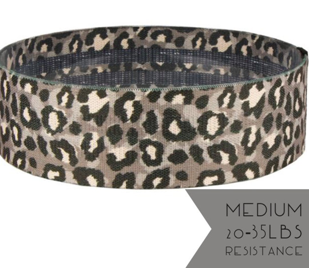 Cheetah Print Leg Resistance Bands - Leopard Print Hip Bands (free ...