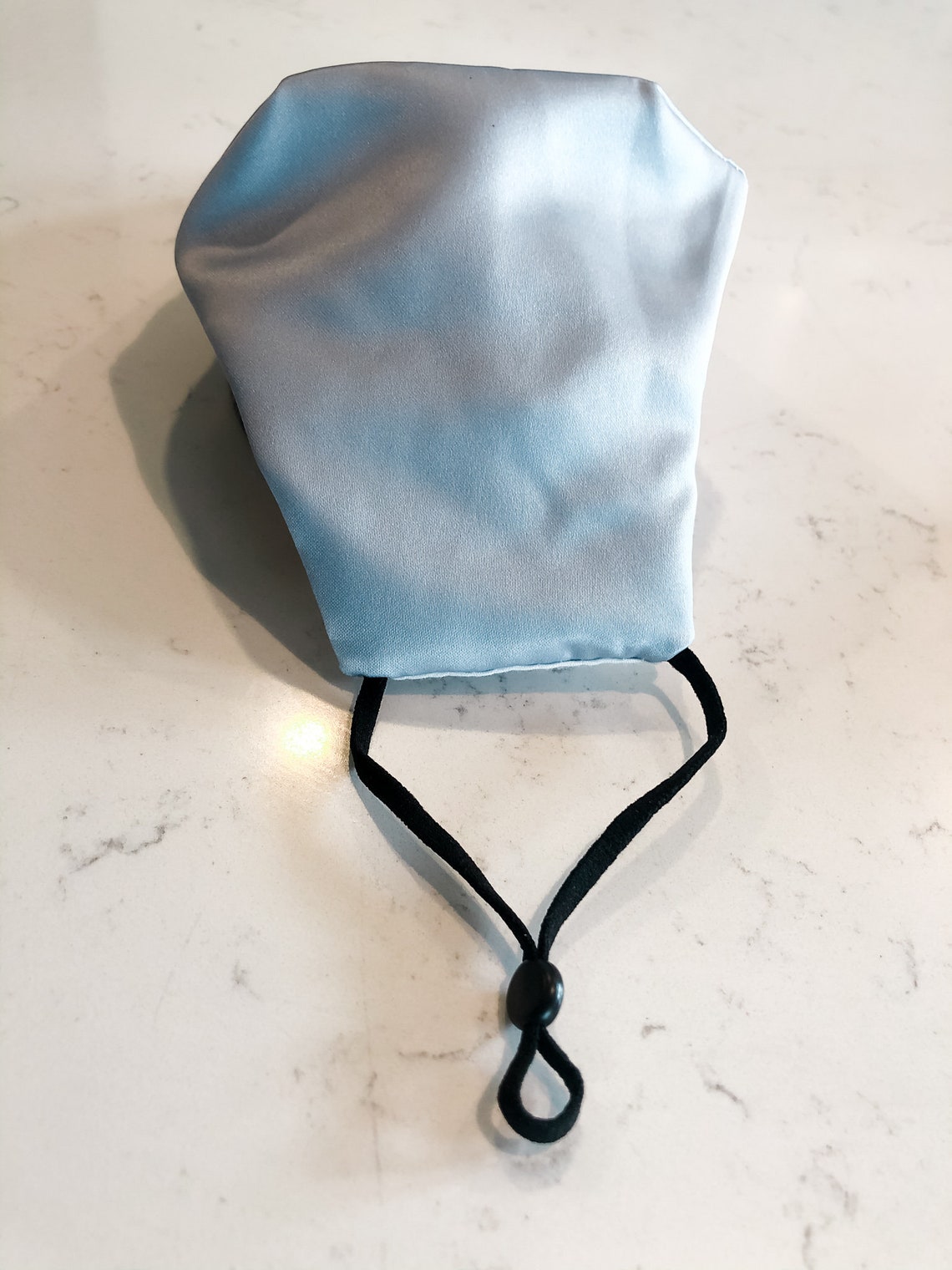 NEW Solid Color Sheen Face Mask Stylish Reusable Silky | Etsy