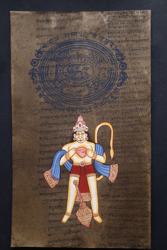 Ancient Hanuman Paintings