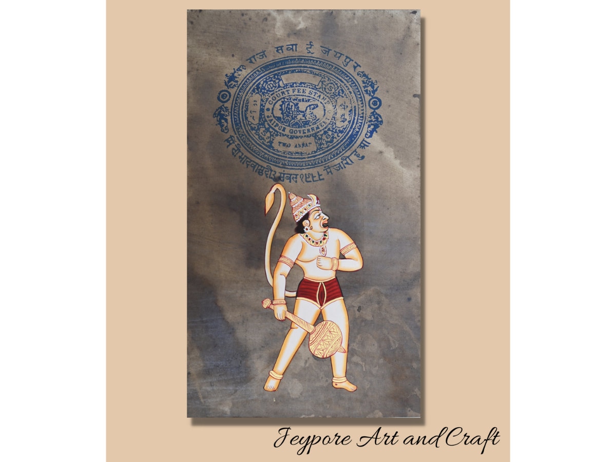 Ancient Hanuman Paintings