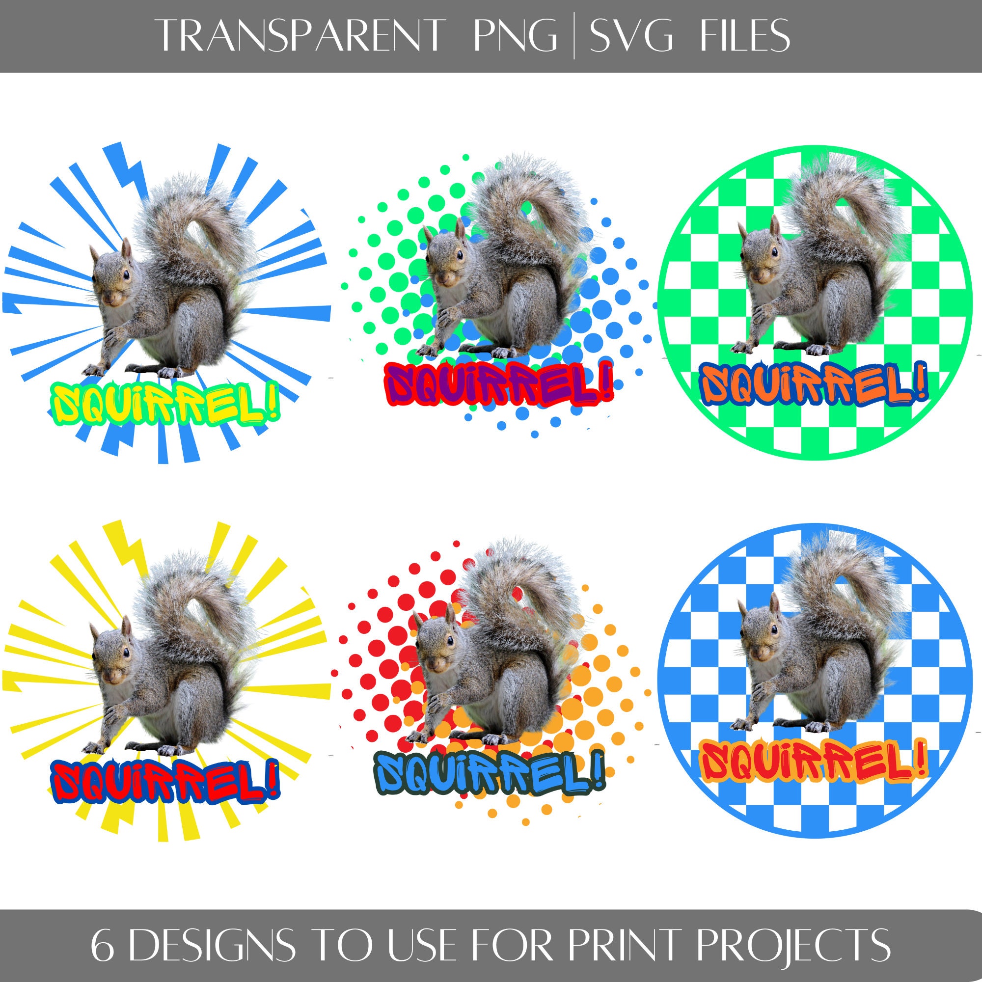 SQUIRREL Graffiti Design File PNG SVG (digital Download) Transparent ...