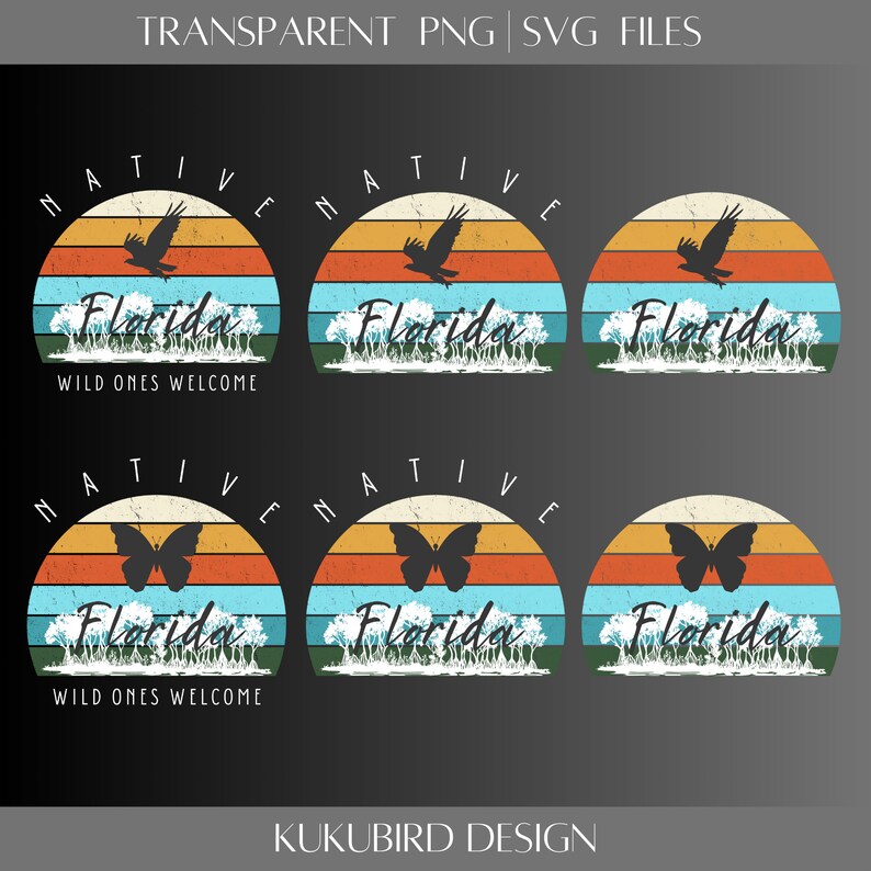 PNG SVG NATIVE Florida Design File, Digital Download, Transparent ...