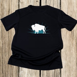 PNG SVG WHITE Buffalo Design File, Digital Download, Transparent ...
