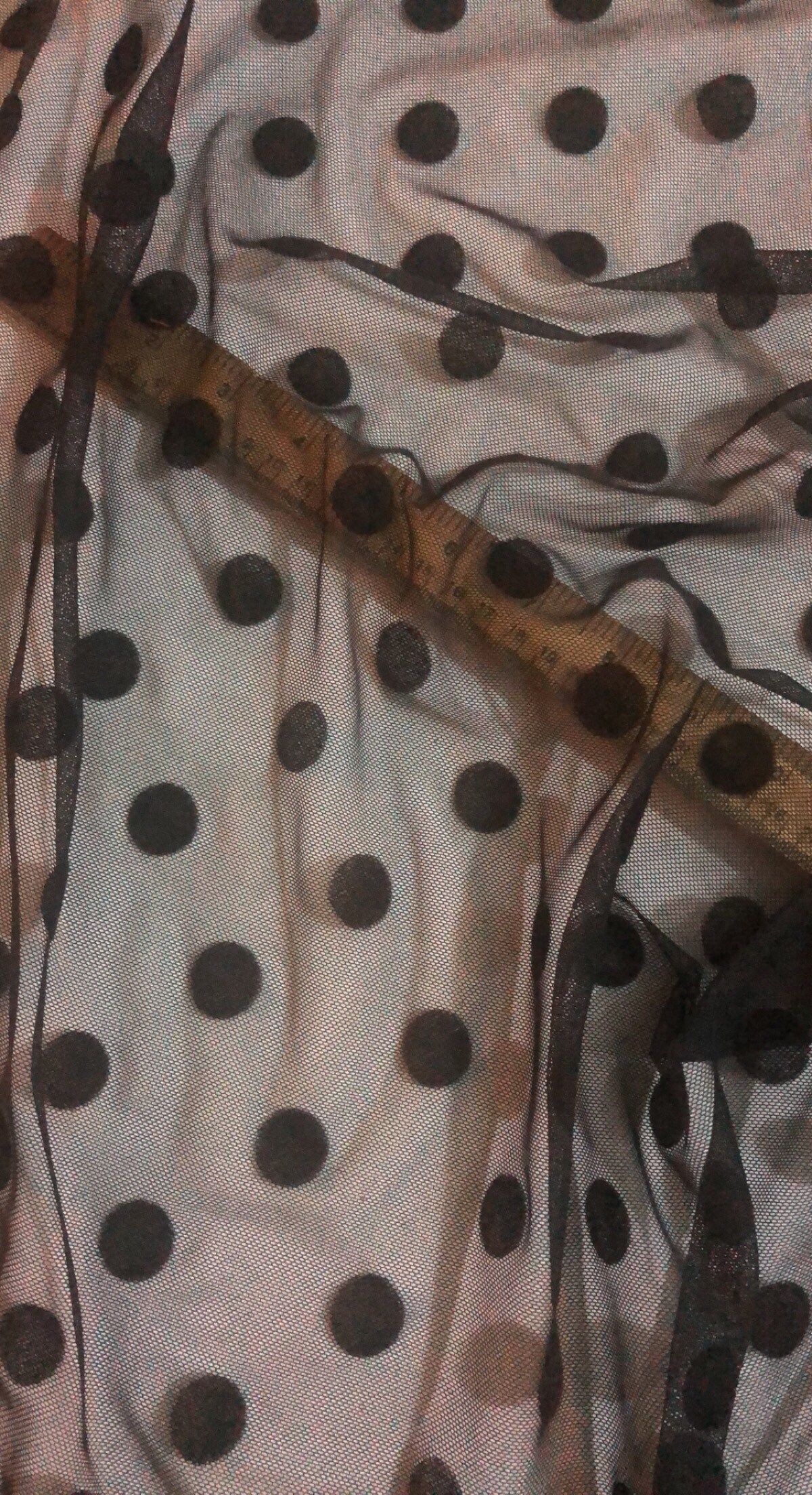 Flock 1.5cm Polka Dot Power Mesh Stretch Dress Fabric Width 166cm - Etsy