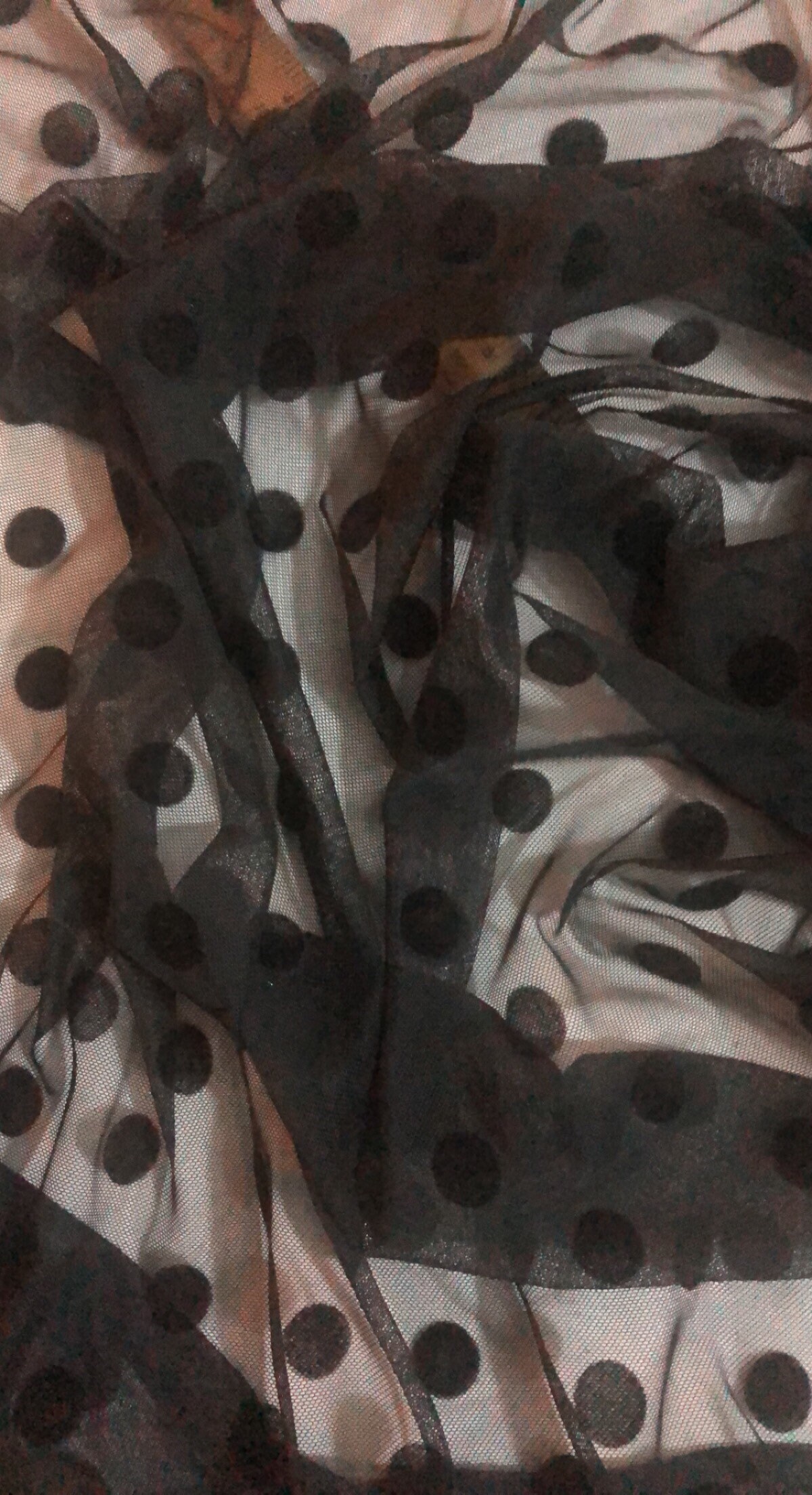 Flock 1.5cm Polka Dot Power Mesh Stretch Dress Fabric Width 166cm - Etsy