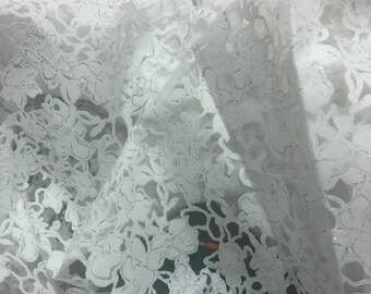 Organza Pattern Fabric - Etsy UK