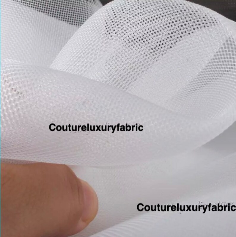 Polyester Netting Mesh Braid Fabric 140 Width Crinoline Horse Hair ...