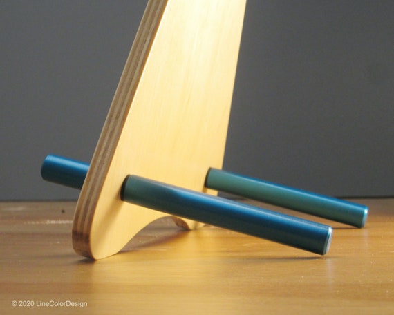 Now Playing Record Stand Vinyl Record Storage Rack Blue Now | Etsy