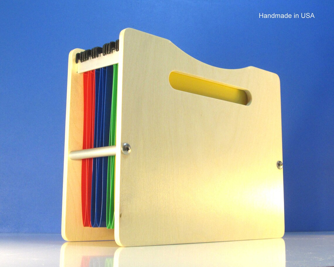 Mini Desk File Organizer Modern Hanging Folder Box - Etsy