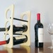 Minimalist Wine Rack Modern Tabletop Three Bottle Wine - Etsy