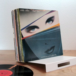 Leaning Vinyl Record Flip Rack Sleek Minimalist Album Stand - Etsy
