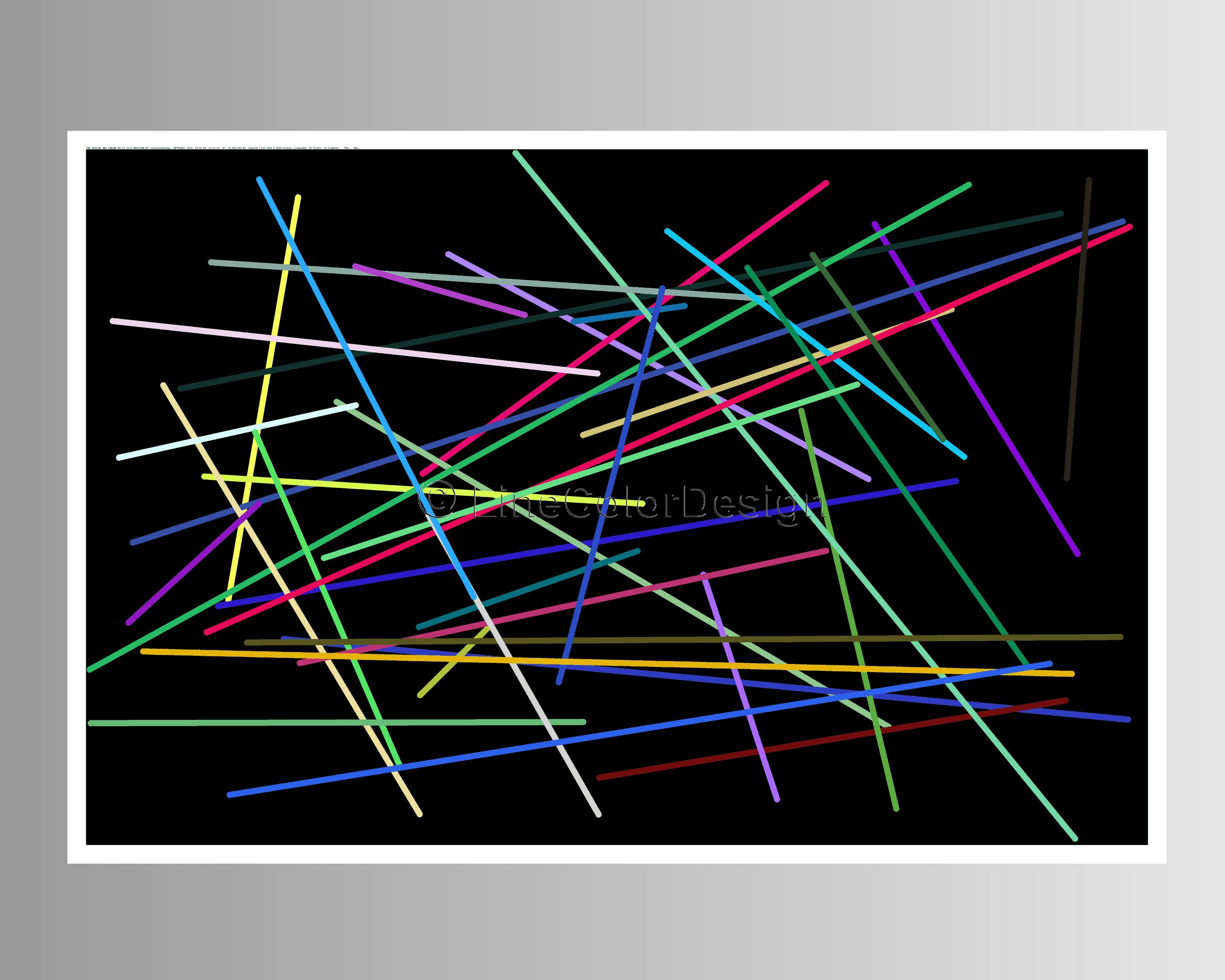 Abstract Geometric Printable Art Sizes 16x24 12x18 8x12 | Etsy