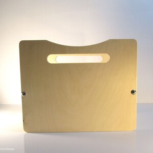 Mini Desk File Organizer | Modern Hanging Folder Box | Contemporary ...