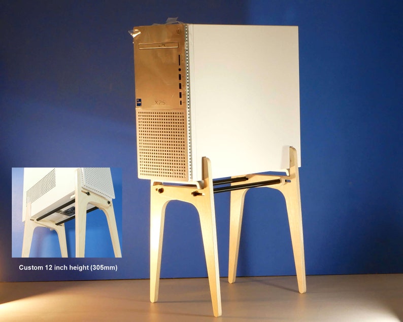 Adjustable PC Tower Stand for Desktop Computer | Contemporary Mid ...