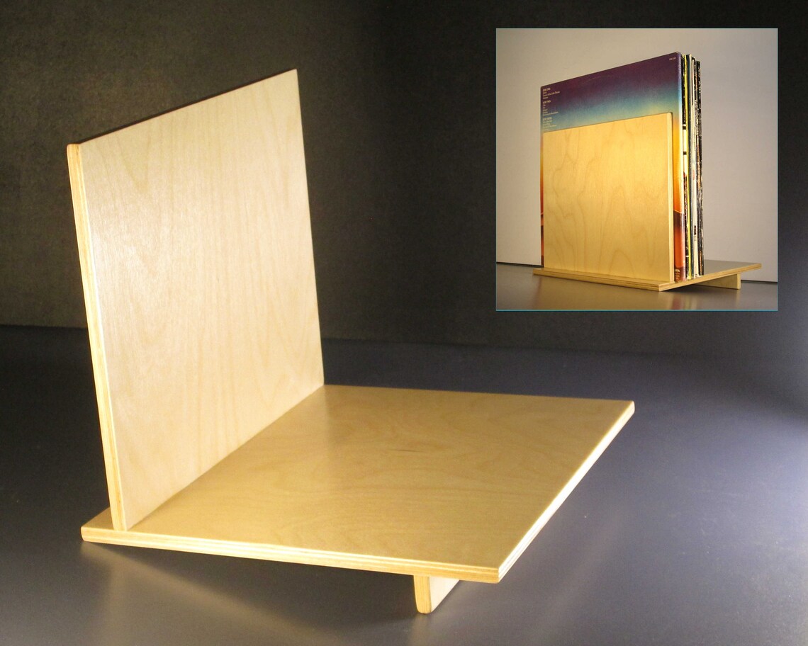 Vinyl Record Flip Rack Storage & Display for 55 Albums the - Etsy