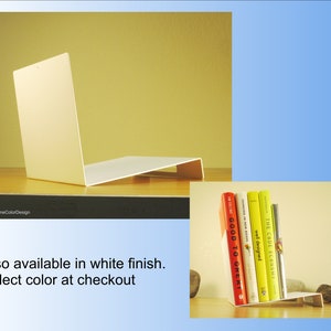 Small Tabletop Book Stand | Simple Storage for Home or Office ...