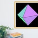 Pyramid Computer Art Print Inspiring Geometric Art for - Etsy