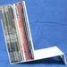 Tabletop Magazine Rack, Minimalist Magazine Stand in White Metal Finish ...