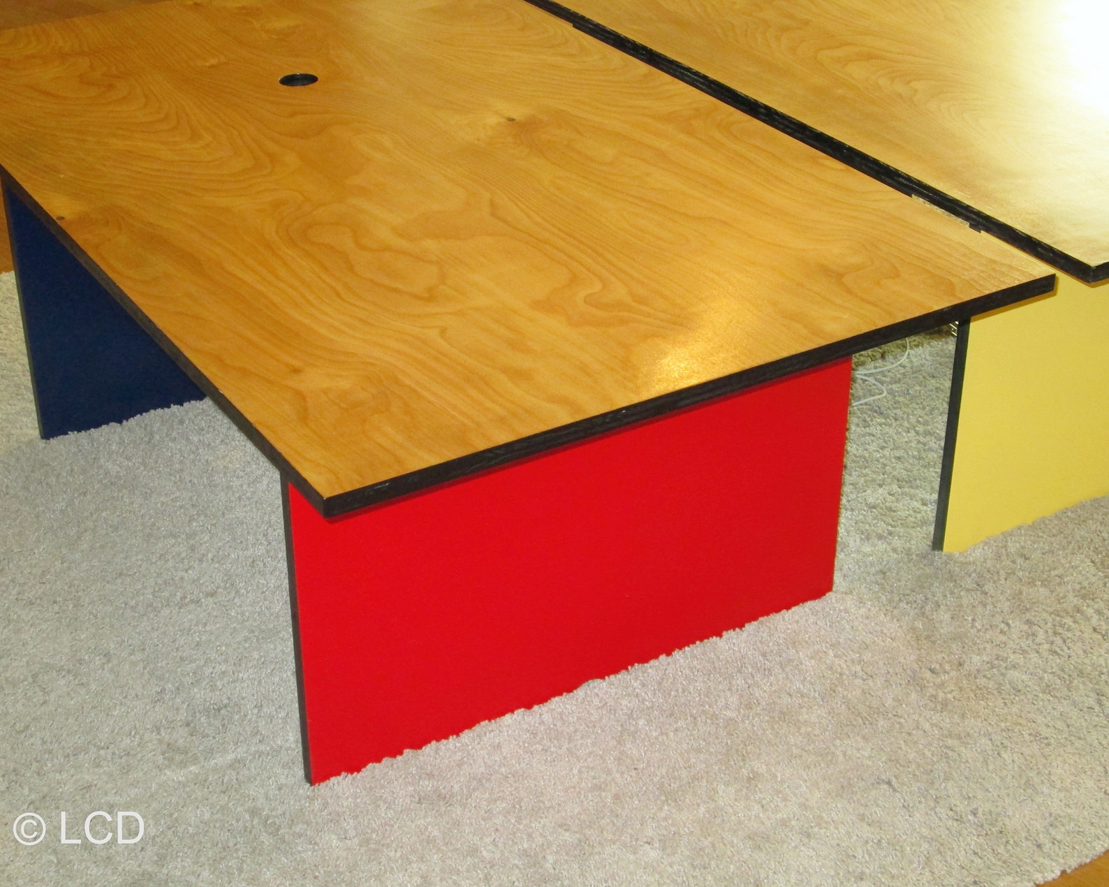 Cyber Coffee Table, Simple and Functional Mid Century Modern, Large ...