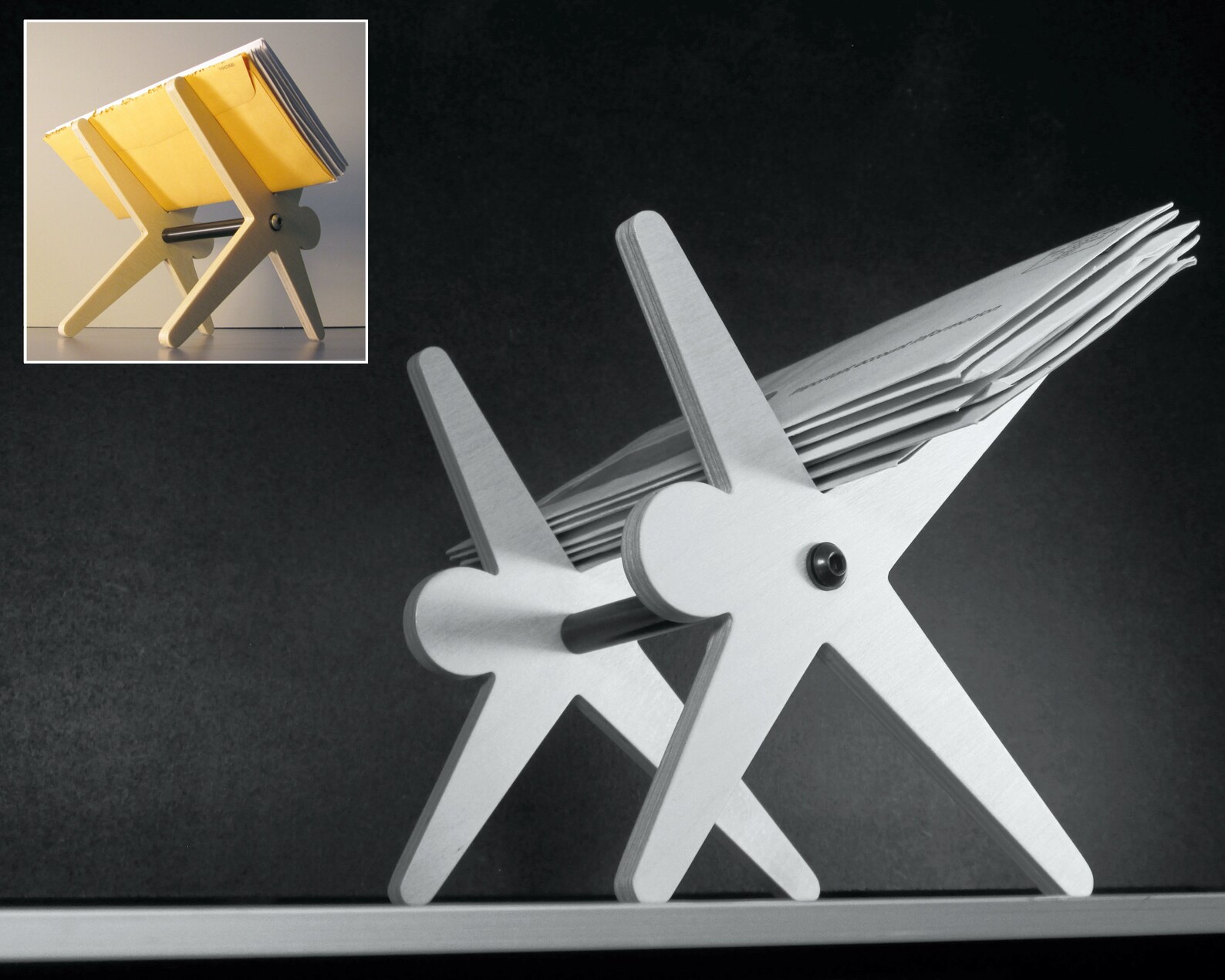 Contemporary Mail Organizer Rack for Entryway Wood Letter - Etsy