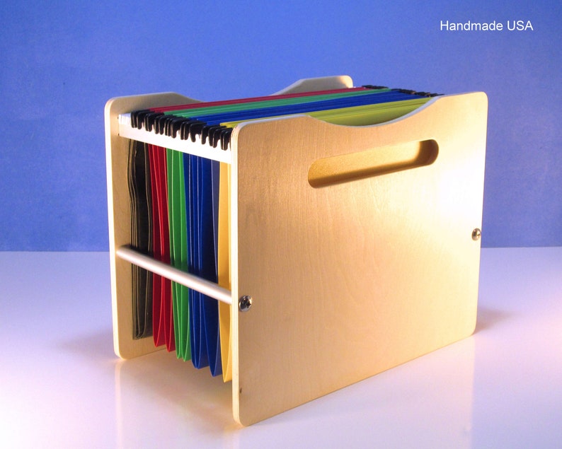 Mini Desk File Organizer Modern Hanging Folder Box - Etsy