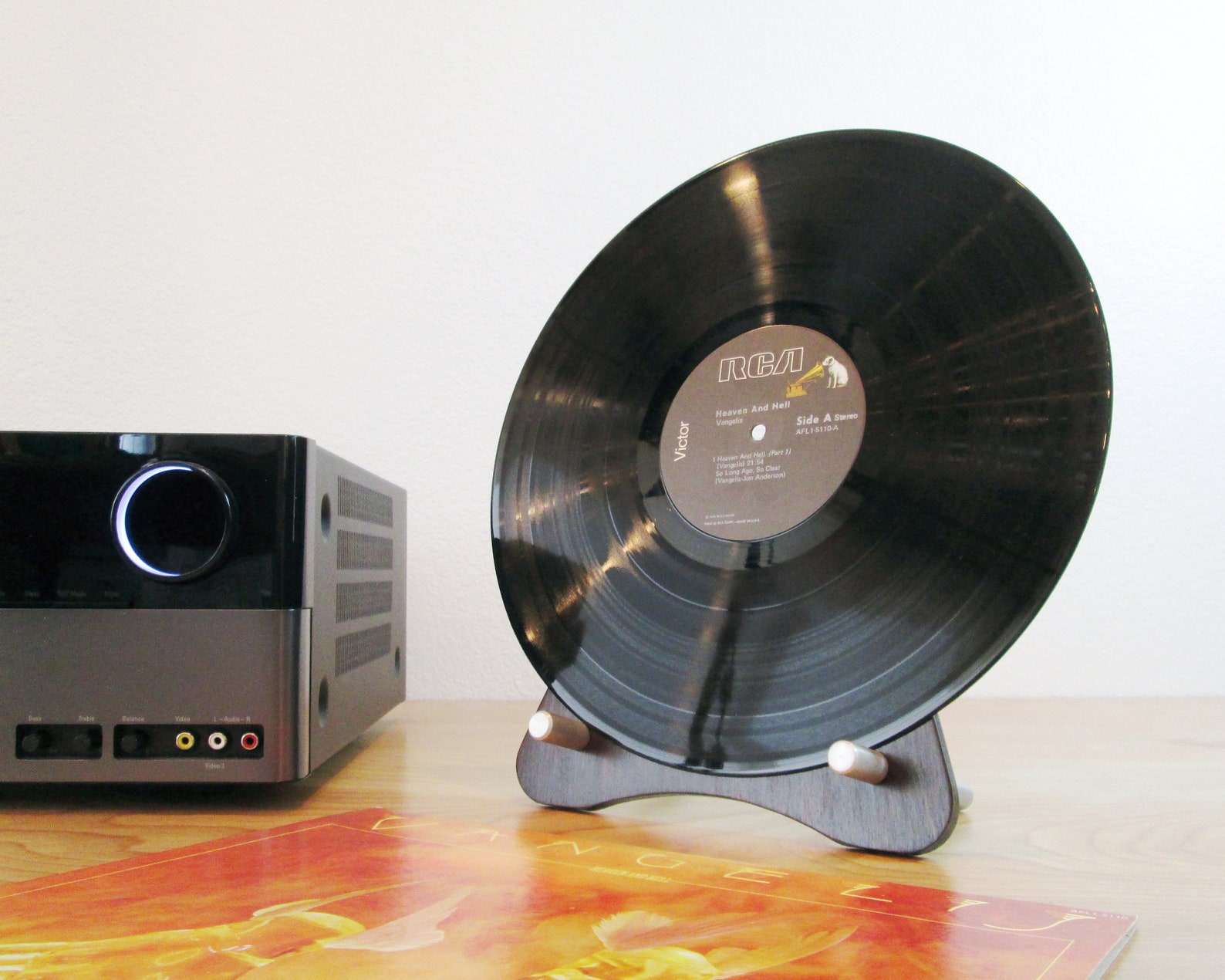 Now Spinning Record Display | Now Playing Stand | Vintage Vinyl Record ...