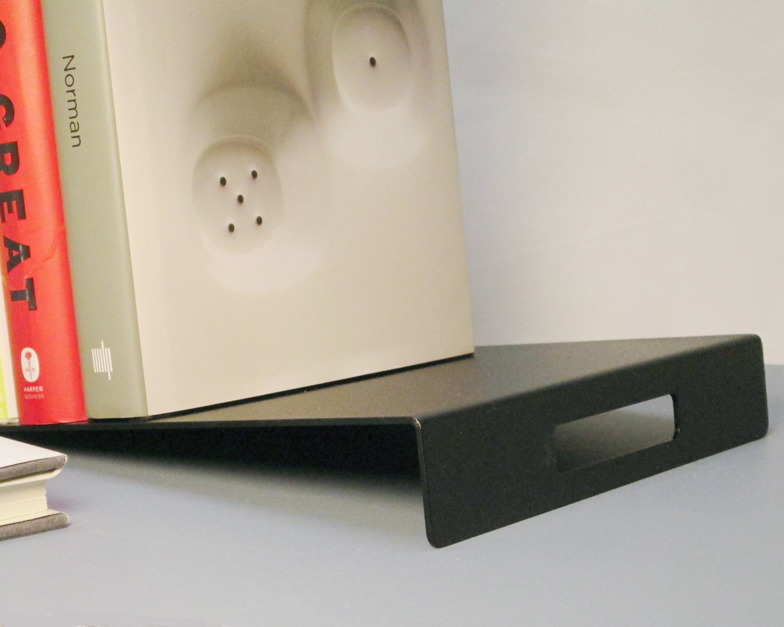 Small Modern Book Stand Simple and Functional for Home or - Etsy