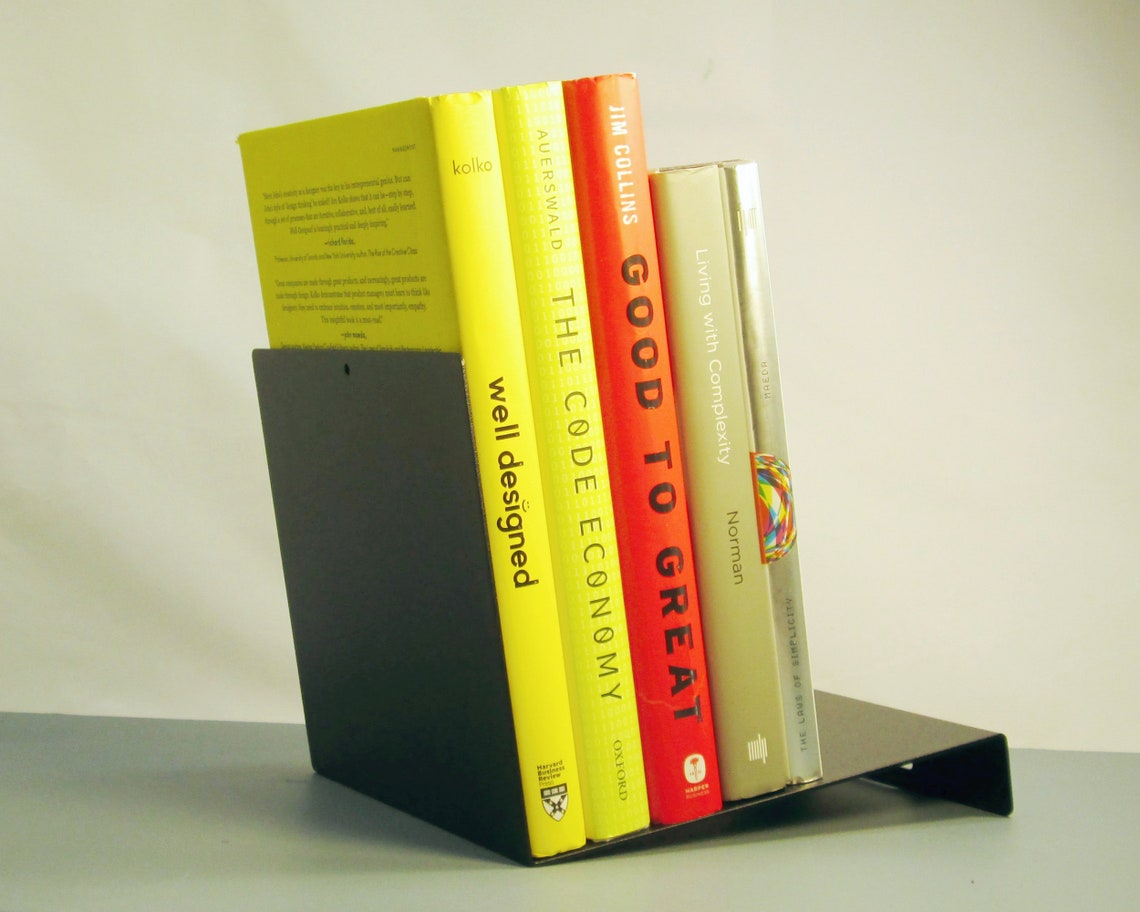 Small Tabletop Book Stand Simple Storage for Home or Office - Etsy