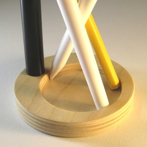 Pen Holder and Desk Organizer | Modern Office Desktop Pencil Accessory ...
