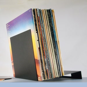 Vinyl Record Holder for Long Play and 45 RPM Singles White - Etsy