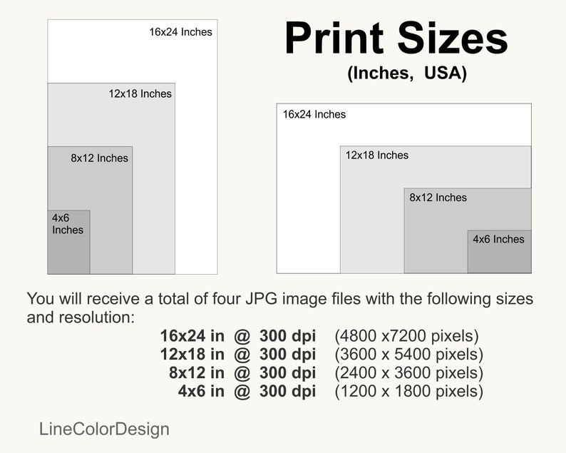 Abstract Geometric Printable Art Sizes 16x24 12x18 8x12 | Etsy