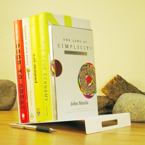 Small Modern Book Stand Simple and Functional for Home or - Etsy