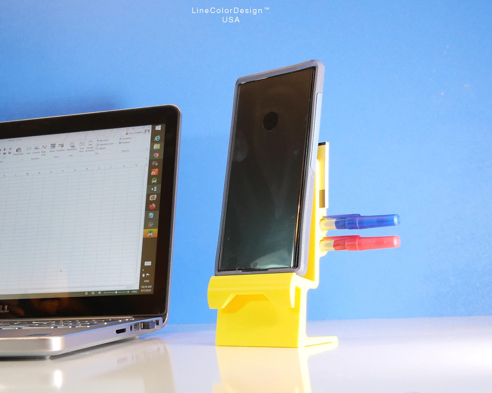 Mobile Phone and Pen Holder for Laptop Computer | Essential Cellphone ...