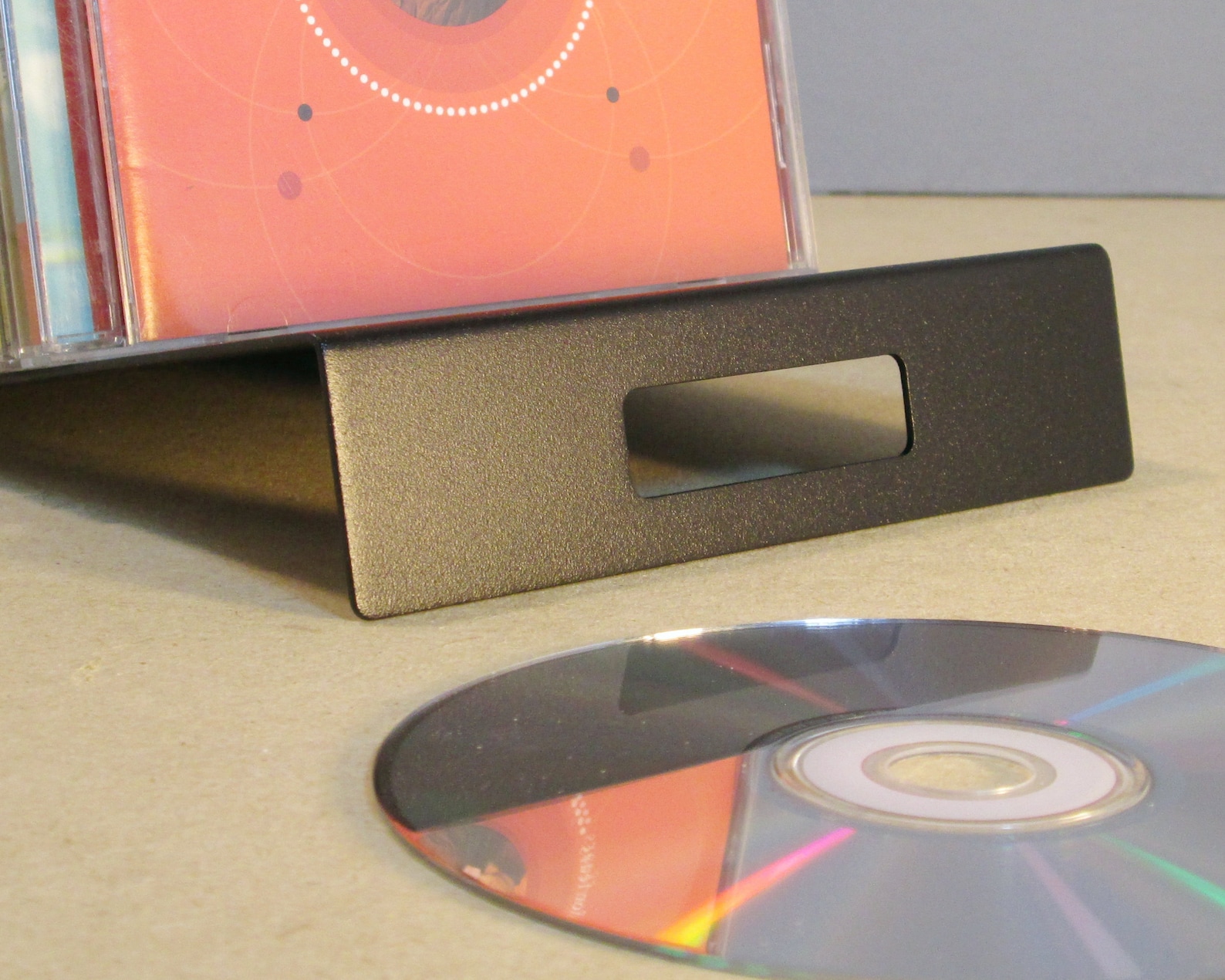 Storage Rack for 15 Cds Simple Modern Tabletop CD Holder - Etsy