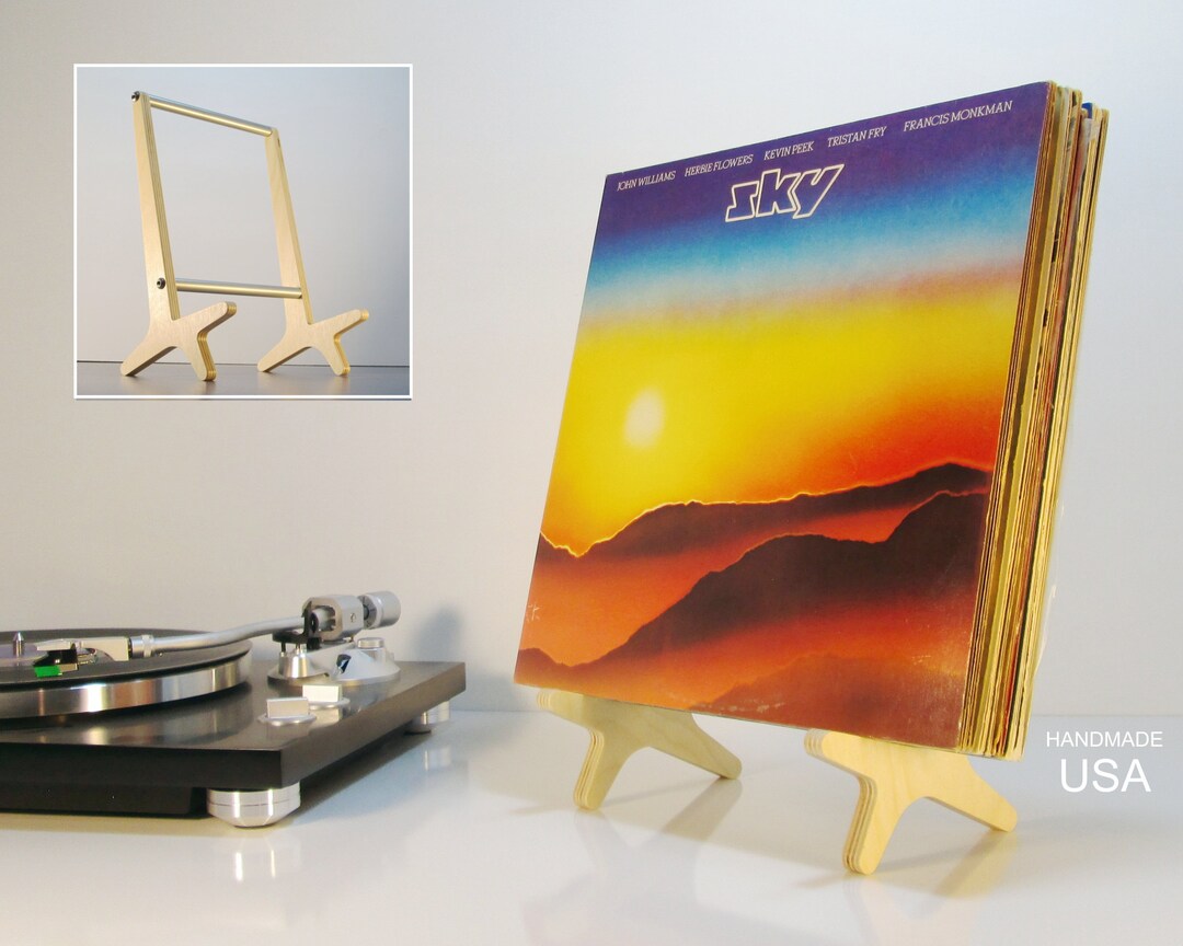 Record Storage & Now Spinning Stand Holds 15 Favorite Albums - Etsy