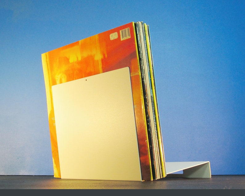 Leaning Vinyl Record Flip Rack Sleek Minimalist Album Stand - Etsy