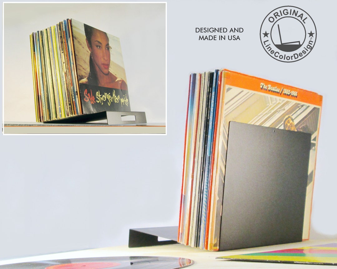 Vinyl Record Flip Storage for 50 Vinyl Albums the Ultimate - Etsy