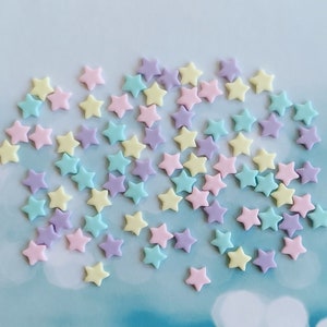 A Set of Mini Rainbow Stars, 50 Pcs - Etsy