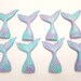 A Set of Mermaid Tails Toppers (12pcs) - Etsy