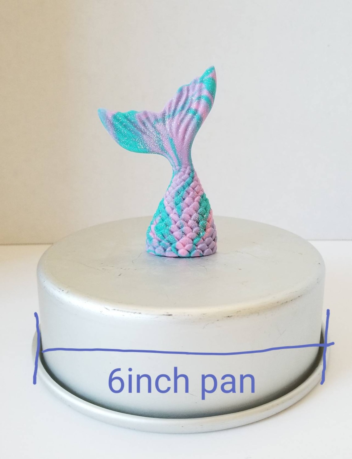 Fondant Mermaid Tail Cake Topper - Etsy Australia